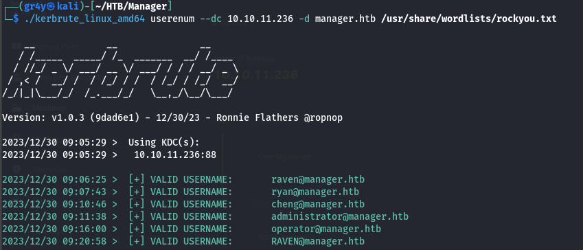 Manager | A Hacker's Dream